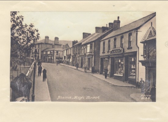 Blaina High Street | Photo, Shops, The 1940s, Mixed, Crowd, Commercial ...