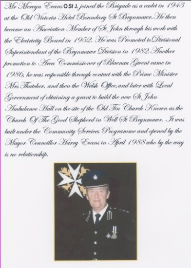 Area Commissioner Blaenau Gwent Mr Mervyn.F.Evans | Male, Fashion ...