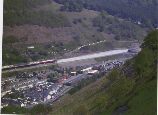 Construction of Cwm Relief Road | Domestic, Construction, Photo, Social ...