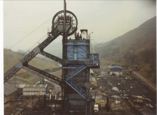 Marine Colliery Pit shaft No. 2 taken from Pit shaft No. 1. | Photo ...