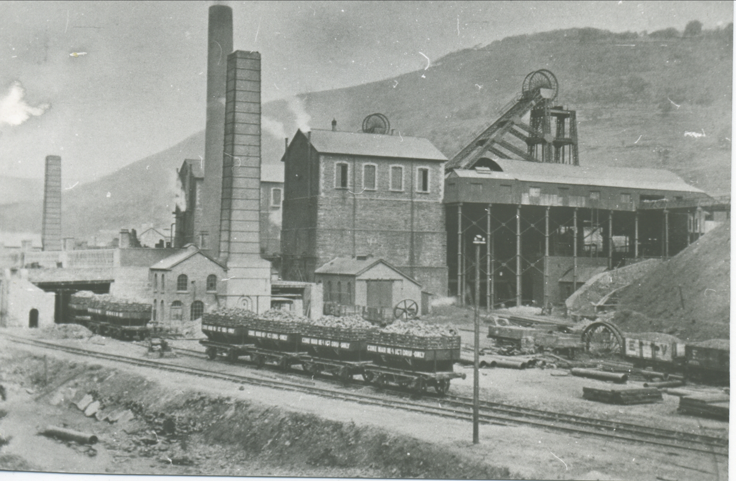 Cwm Marine Colliery,view East | Photo, Social History, Industrial 2 ...