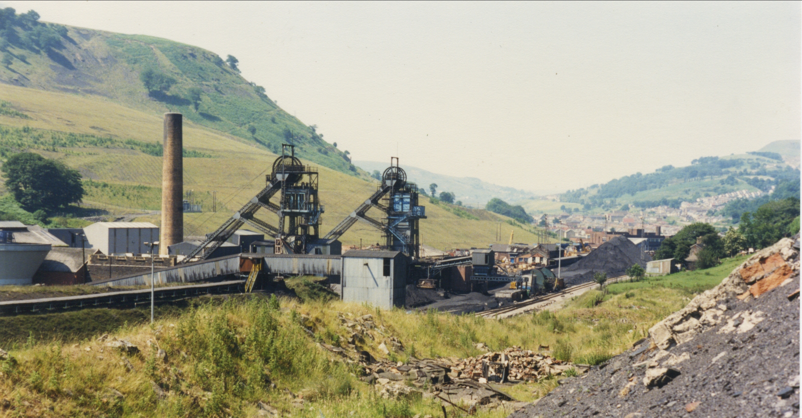 Cwm Marine Colliery | Photo, The 1980s, Social History, Industrial 2 ...