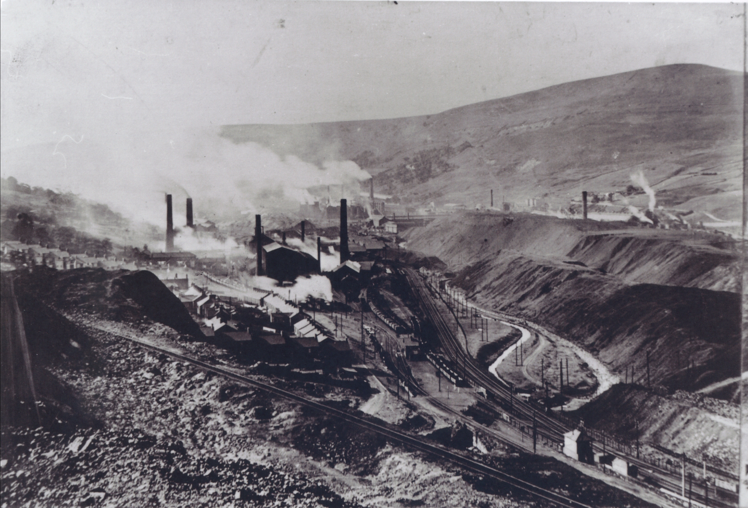 View South of Ebbw Vale Steelworks | Photo, Social History, Heavy ...