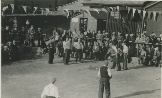 Quoits Match | Male, Photo, Other 3, The 1950s, Crowd | Cwm & Waunlwyd