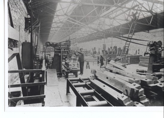 Wagon Building Shop | Male, Photo, Group, Rail, Social History, Heavy ...