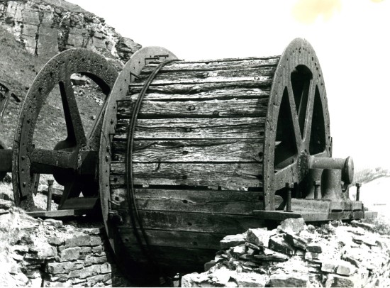Winding Drum Above Bedwellty Pits | Photo, The 1980s, Mining | Tredegar