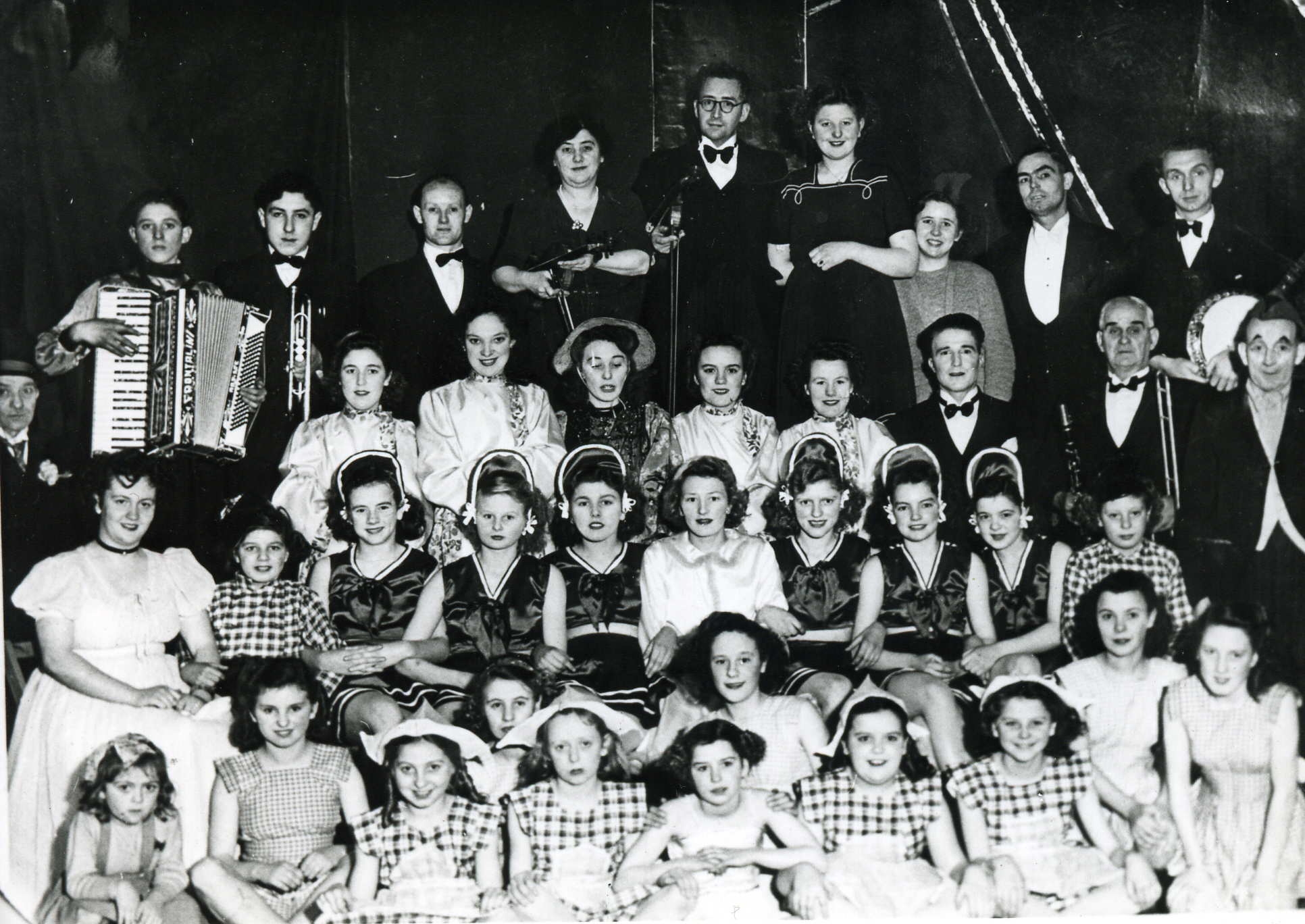 Merry Makers | Entertainment, Formal Portrait, Photo, Group, Mixed, The ...