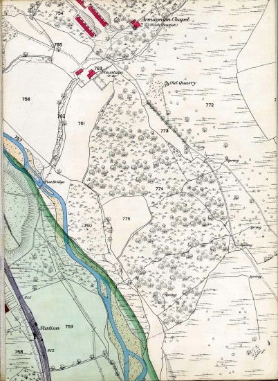 Tredegar Iron & Coal Company Map Page B 9 | Document, Various | Tredegar