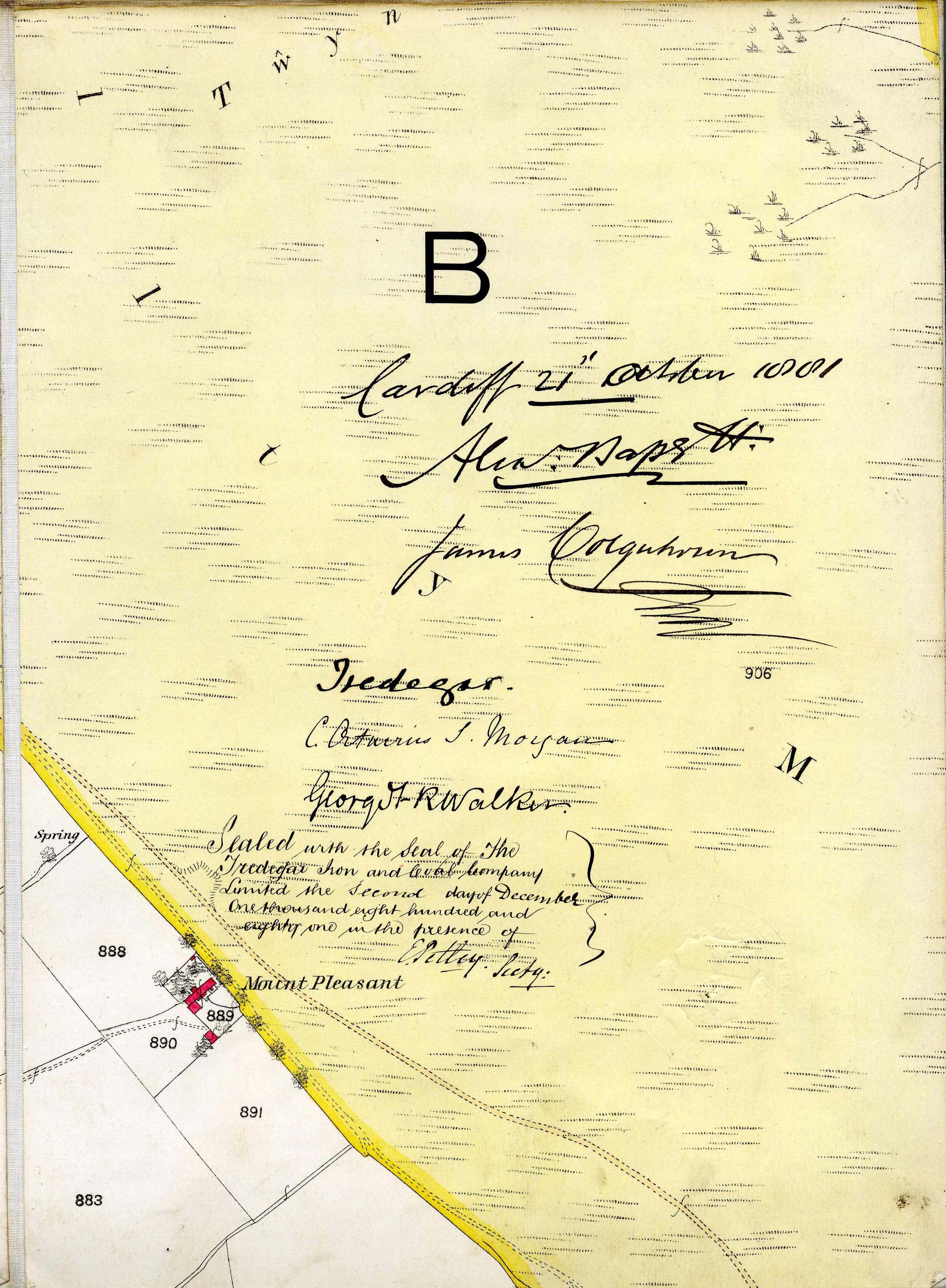 Tredegar Iron & Coal Company Map Page C 7 | Document, Various | Tredegar